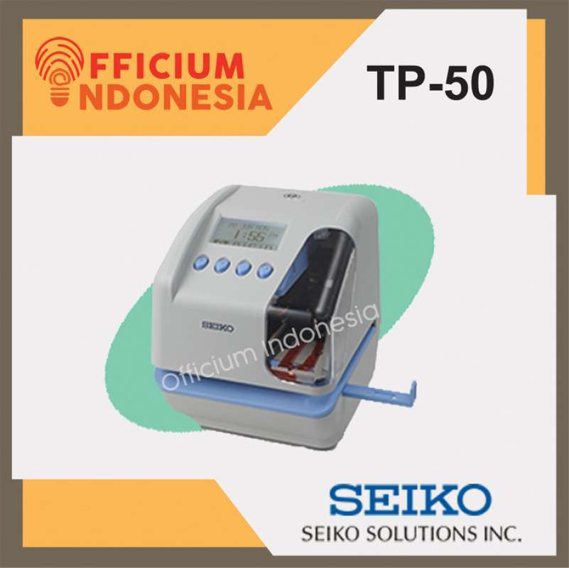 Promo Seiko Tp-50 Tp50 Programmable Time Date Numbering Stamp Printer ...