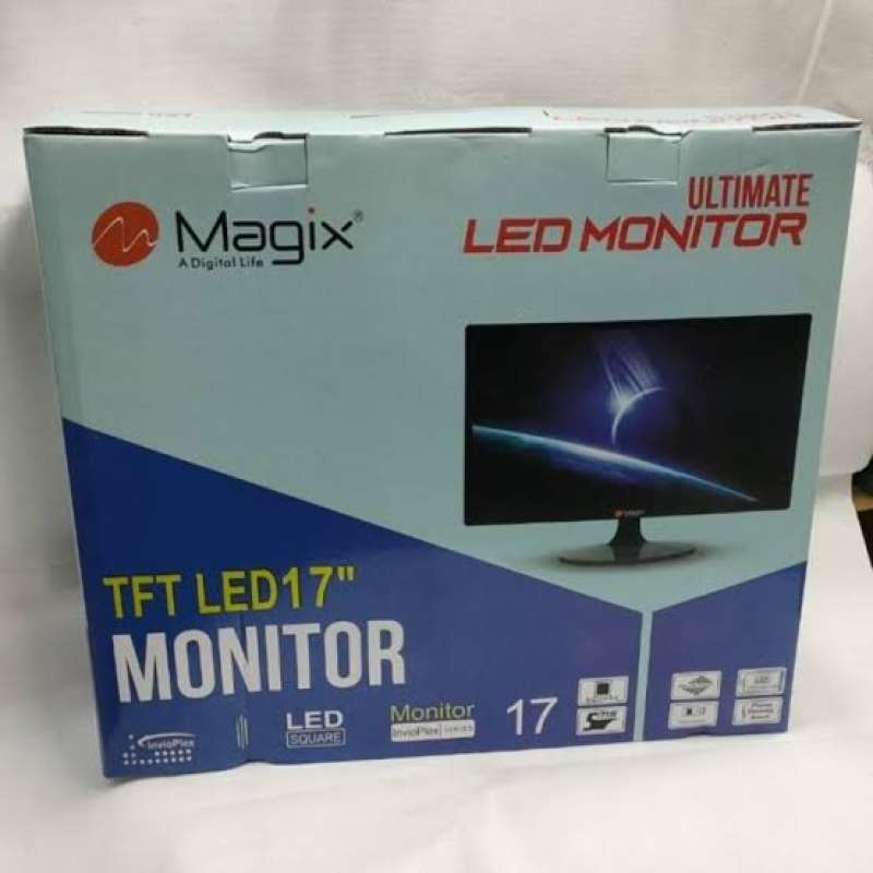 Promo Monitor Led 17 Inch Magix Baru Diskon 23% Di Seller Praptuma ...