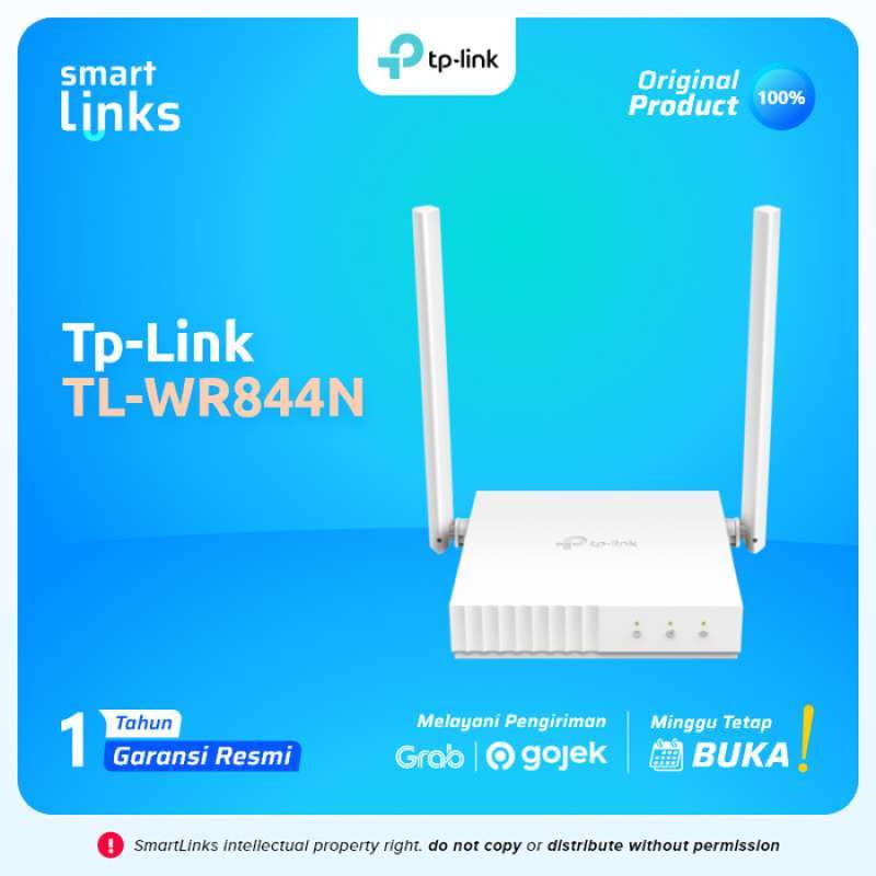 Promo Tl-wr844n 300mbps Access Point Wi-fi Router Wr844n Diskon 23% Di ...