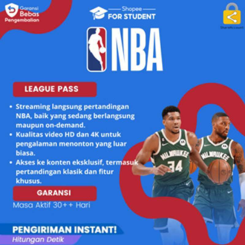 Jual Nba League Pass Premium - 7++ Hari Di Seller Softmax - Pengiriman ...