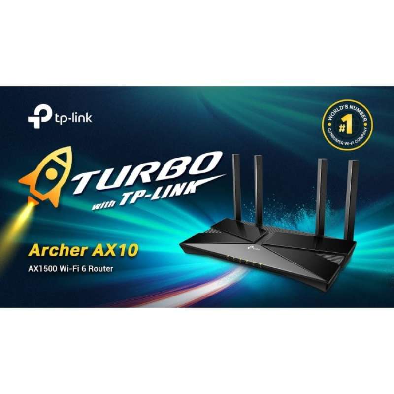 Promo Archer Ax10 Ax1500 Wi-fi 6 Router Next Gen Diskon 23% Di Seller ...