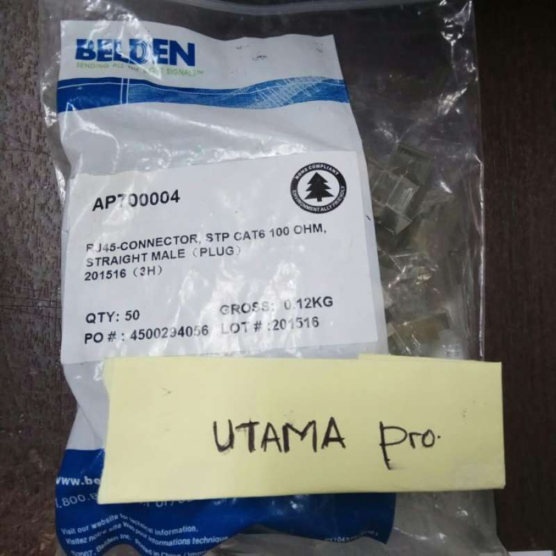 Jual Belden Rj45 Connector Original Murah - Harga Diskon Mei 2024 | Blibli