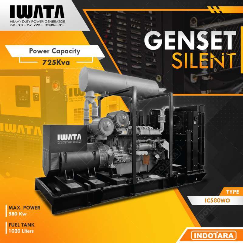 Jual Genset Diesel Iwata 580kw - Ic580wo Module Controller - Cummins Di Seller Pt Indotara ...