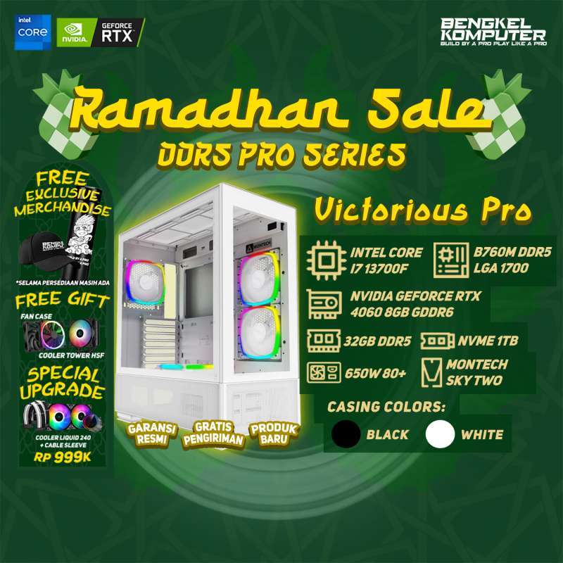 Jual Ramadhan Sale | Victorious Pro - Intel Core I7 13700f - Rtx 4060 ...