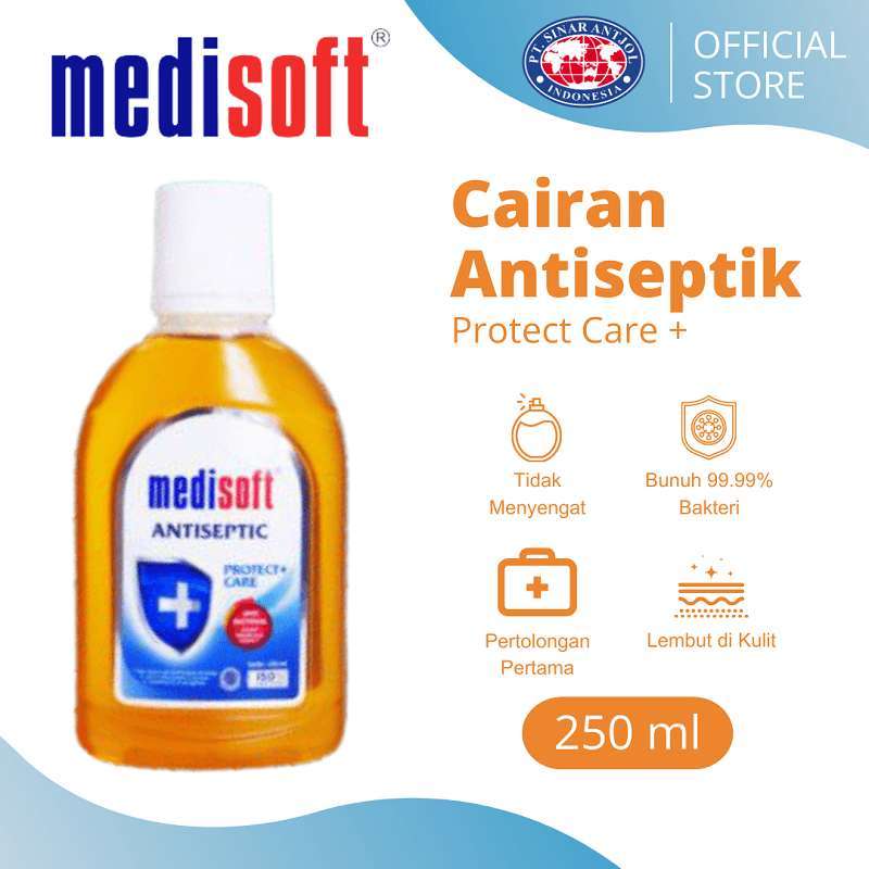 Jual Medisoft Antiseptic Liquid - Cairan Antiseptik Multiguna Di Seller ...