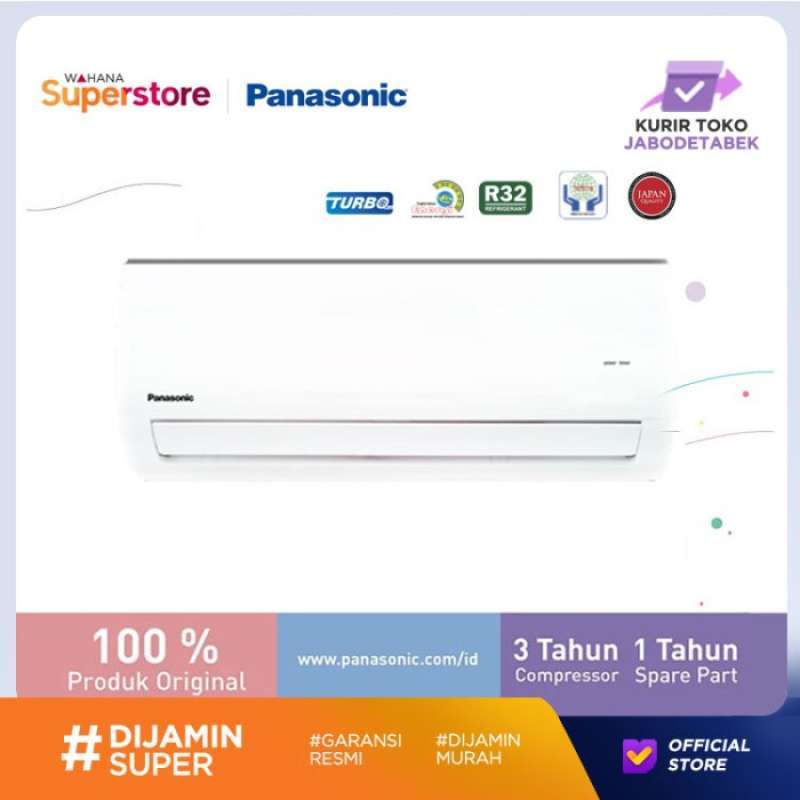 Jual Panasonic Ac Split Standard Turbo 1/2 Pk - Cs/cu Zn5ykp Di Seller ...