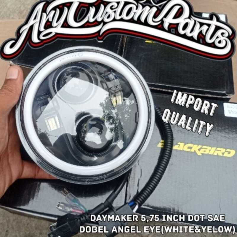 Promo Daymaker 16 Led 5.75 Inch Bisa Untuk Batok Cb 125 Hm 24 L2g Van ...