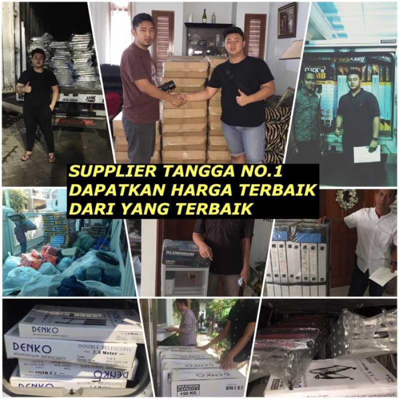 Promo Tangga Multipurpose 4.55 Meter Tangga Lipat Alumunium Denko 4 ...
