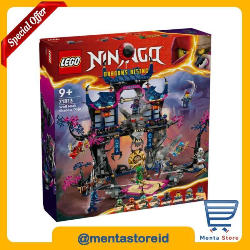 Promo Lego Ninjago 71813 Wolf Mask Shadow Dojo Diskon 24% Di Seller ...