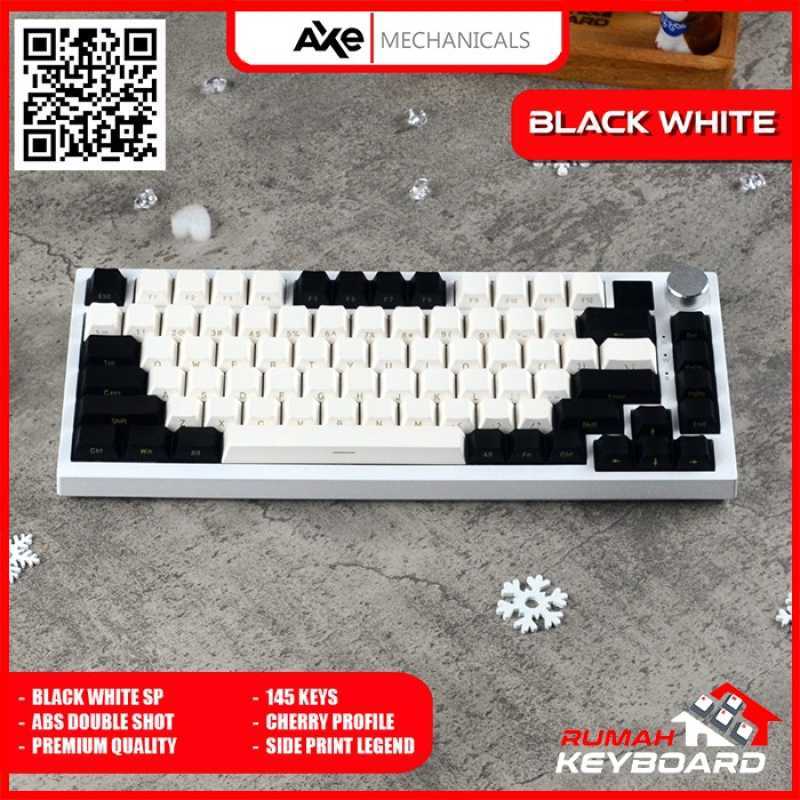 Promo Keycap - Keycaps - Cherry - Black & White Side Print - Abs Double ...
