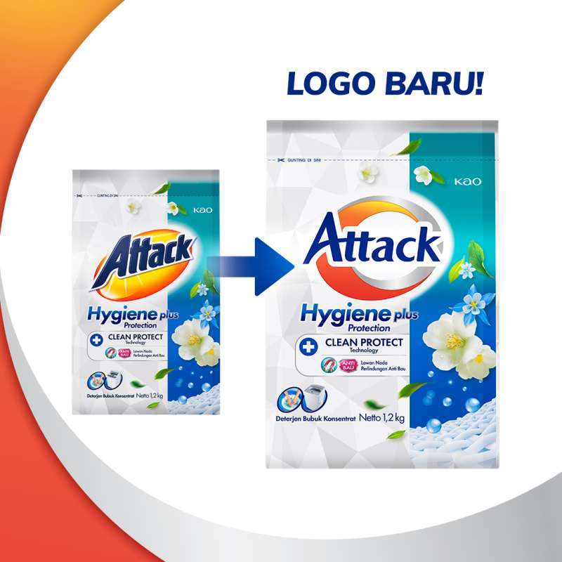 Promo (buy 6 Free 2) Attack Hygiene Plus Protection Powder 1200 Gr ...