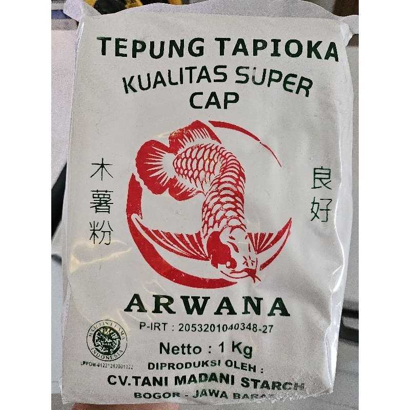 Jual Tepung Sagu / Tapioka Cap Arwana 1kg Di Seller Metro Fish ...