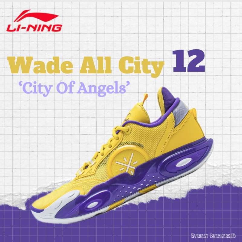 Jual Li-ning Wade All City 12 'city Of Angels' Abau015-7 Di Seller ...