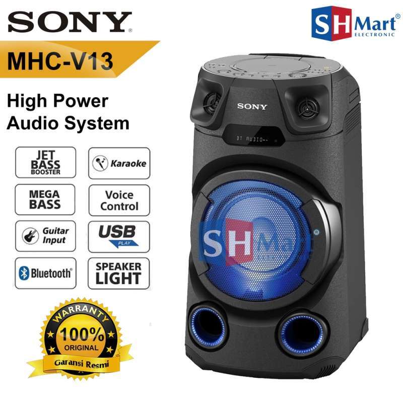 Jual Speaker Sistem Audio Sony Bluetooth Mhc-v13d / Mhc-v43d / Mhc-v83d ...