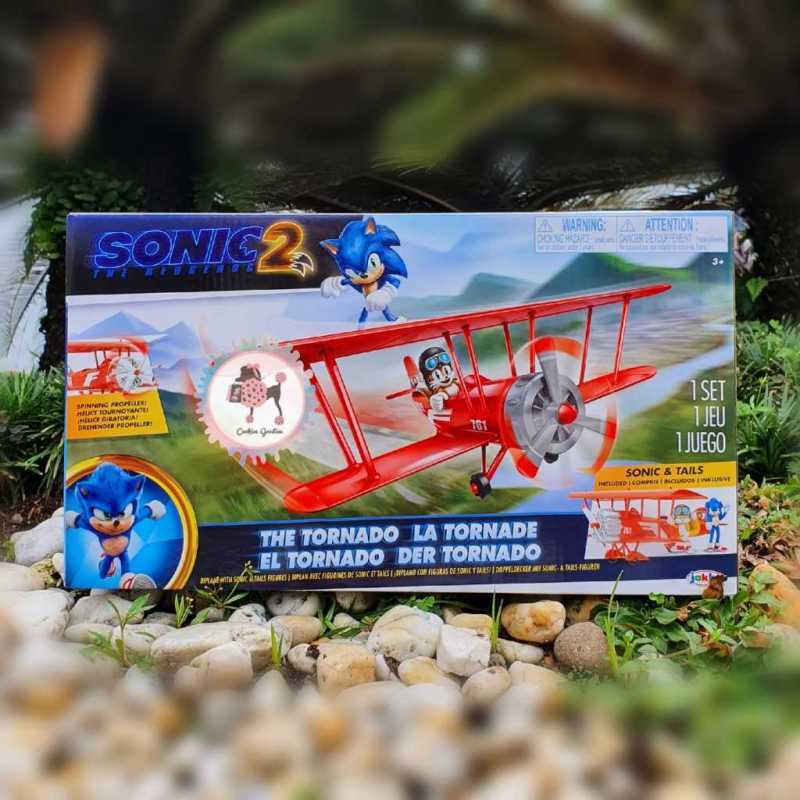 Jual Sonic The Hedgehog 2 The Movie Tornado Biplane Playset Di Seller ...