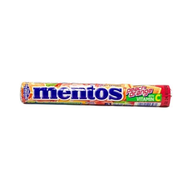 Jual Mentos Roll Peach Orange 37g Di Seller Primo Sunset Point Official ...