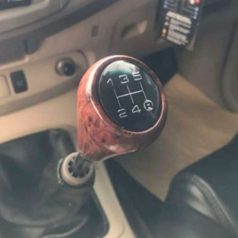 Promo Gear Knob Manual Mobil Handle Persneling Carbon Wood Promo Diskon ...
