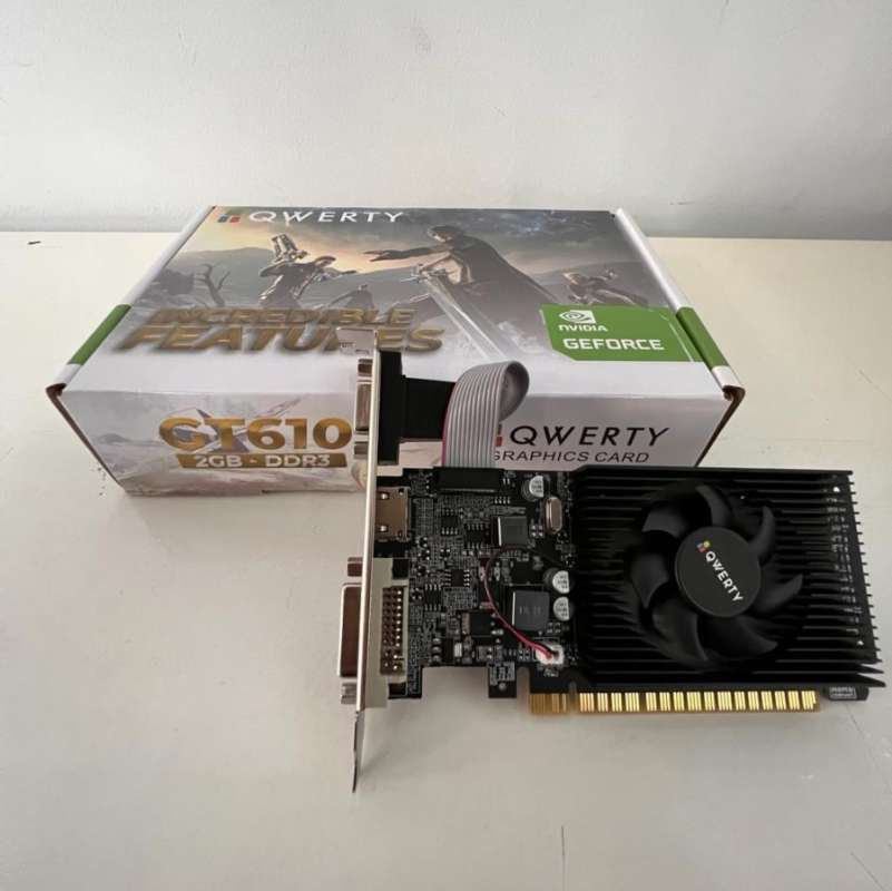 Jual Vga Geforce Qwerty Gt 610 2gb Ddr3 Gt610 64bit Nvidia Garansi 1 Tahun Di Seller ...