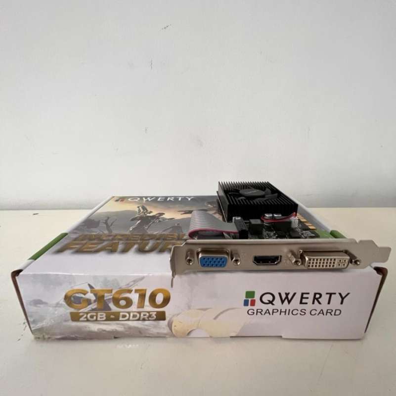 Jual Vga Geforce Qwerty Gt 610 2gb Ddr3 Gt610 64bit Nvidia Garansi 1 ...