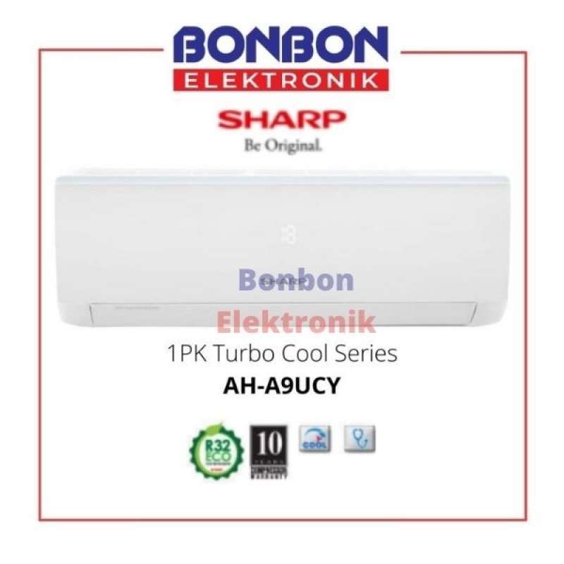 Promo Sharp Ac 1pk Ah-a9ucy / 1 Pk Aha9ucy Cool Series Diskon 3% Di Seller Sn Market ...