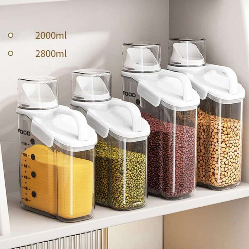 Jual Food Toples Wadah Makanan Serbaguna Tutup Gelas Ukur Storage ...