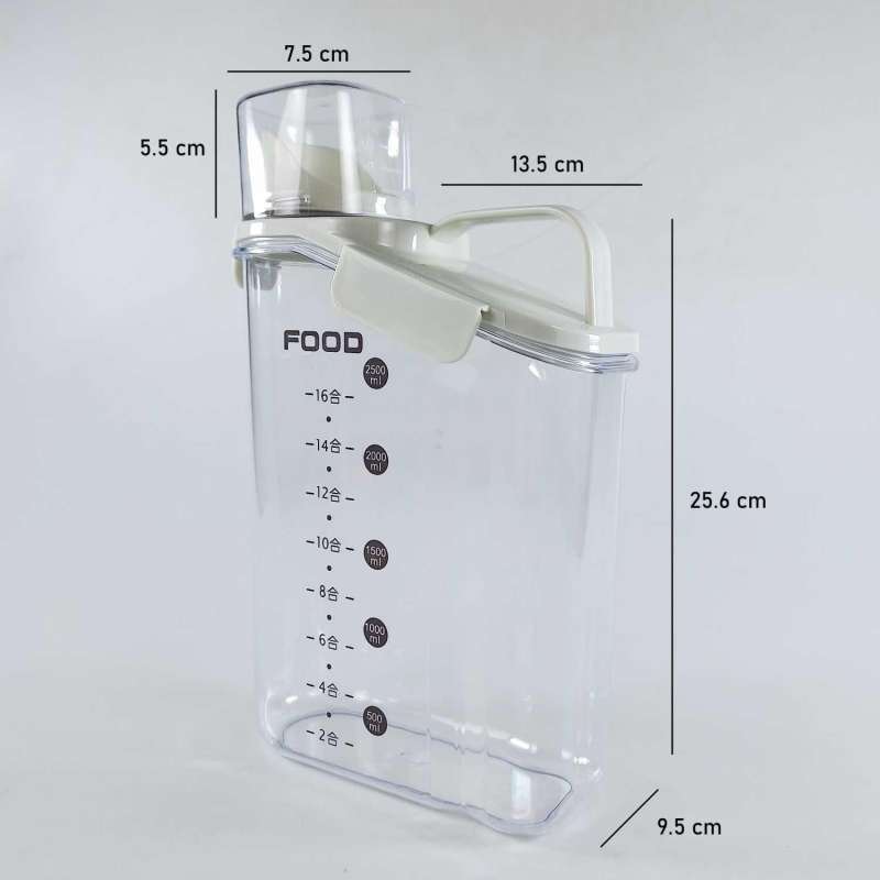 Jual Food Toples Wadah Makanan Serbaguna Tutup Gelas Ukur Storage ...