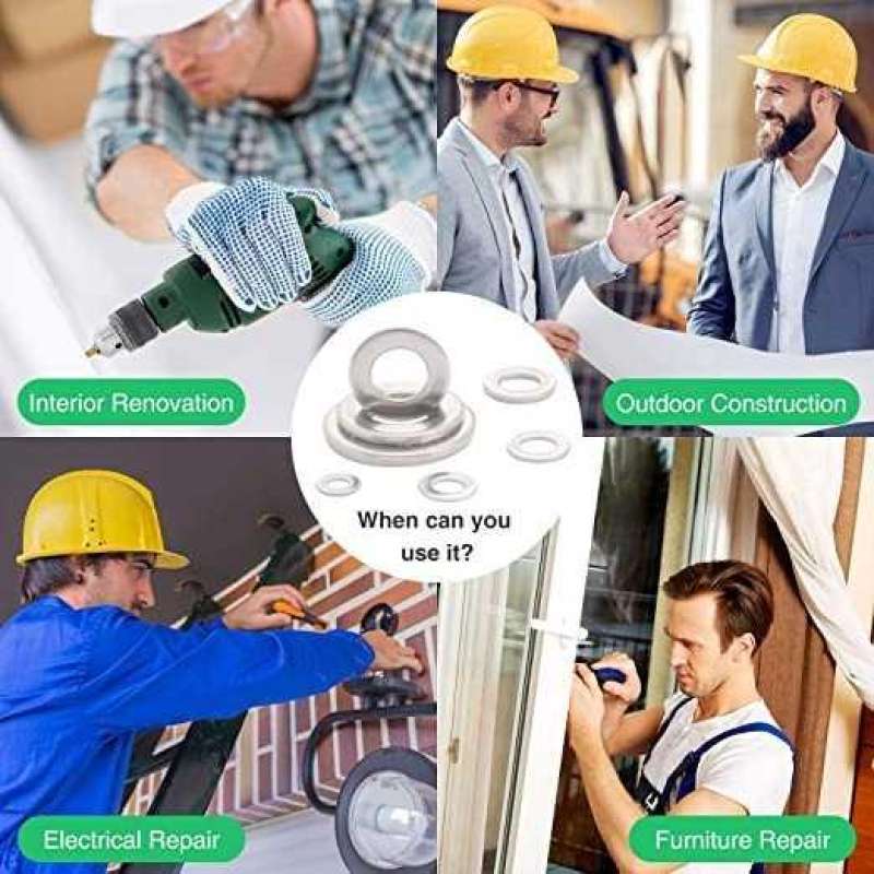 Jual Good An Ring Baut Oli Washer Plat Stainless Steel Complete Size ...