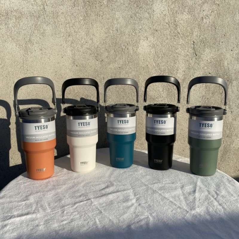 Promo Premium Tyeso Original Handle 2 In 1 900ml Termos Vacuum ...