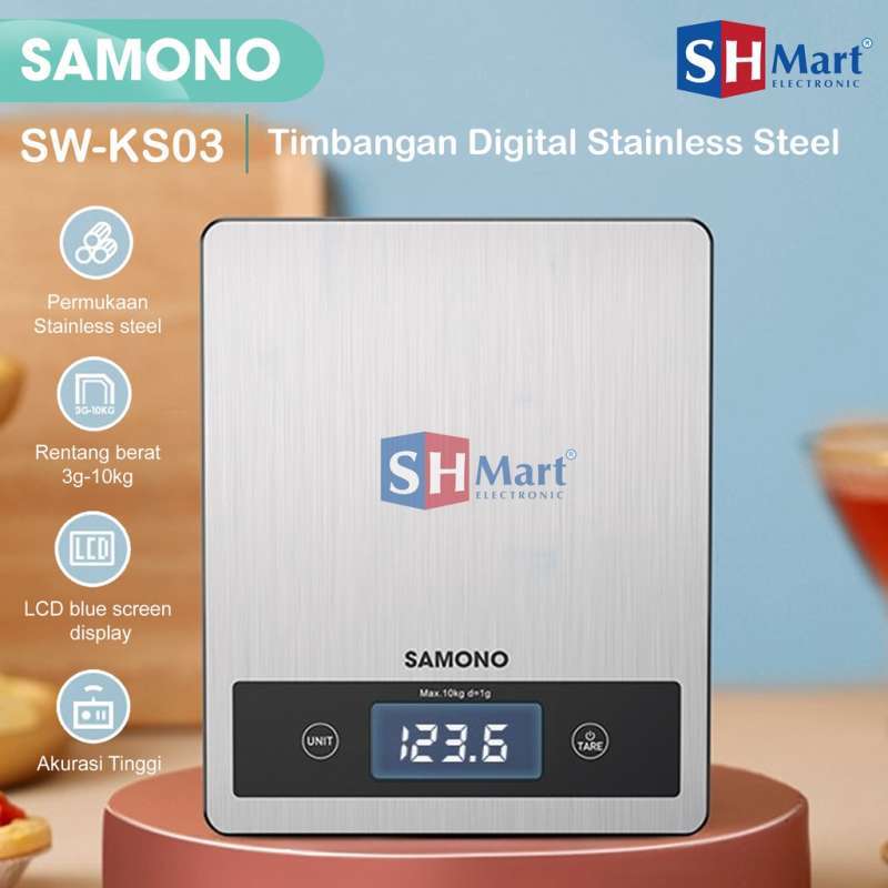 Jual Timbangan Elektrik Dapur Kaca Digital 5 Kg Swks02 Swks03 Lcd ...