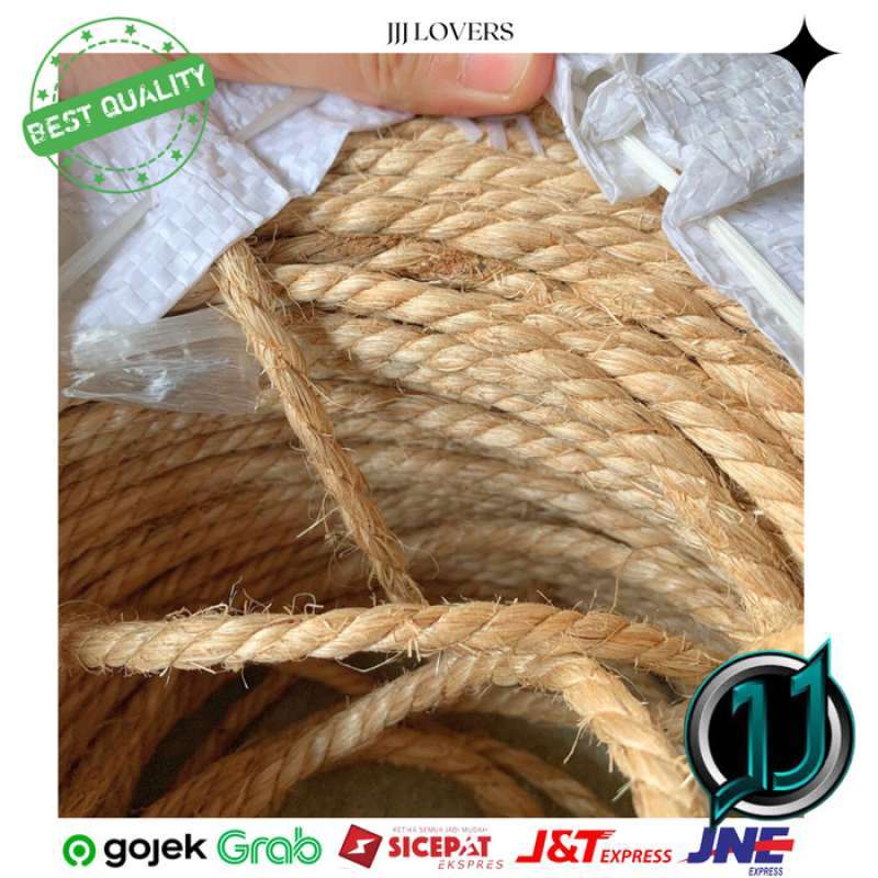 Promo Tali Tambang Kecil 4mm Tampar Manila Goni Rami Dadung Kapal Per ...