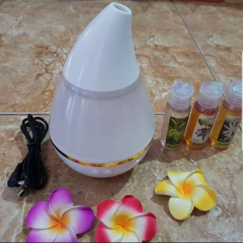 Promo Paket Humidifier Plus 3 Botol Essential Oil 20ml Diskon 23% Di ...