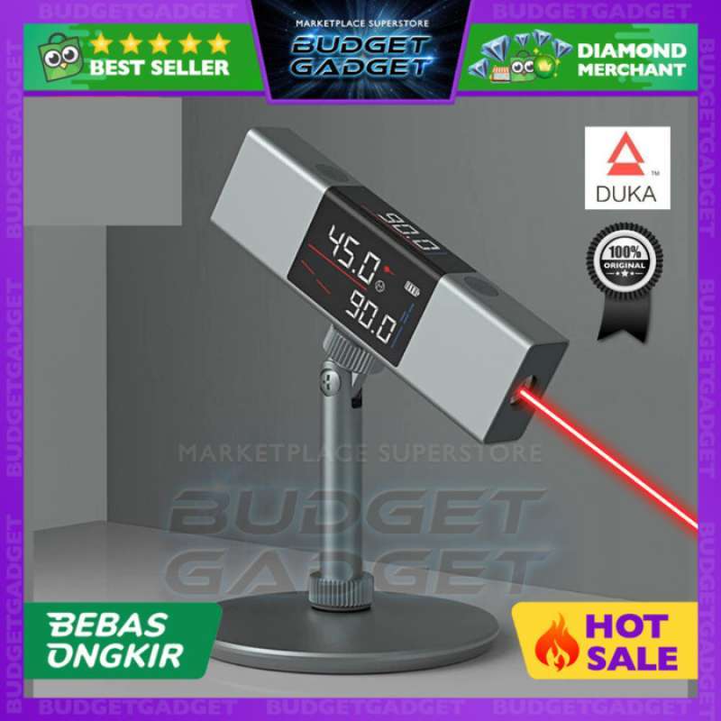 Promo Duka Digital Tractor Inclinometer Kemiringan Laser Level Portable ...