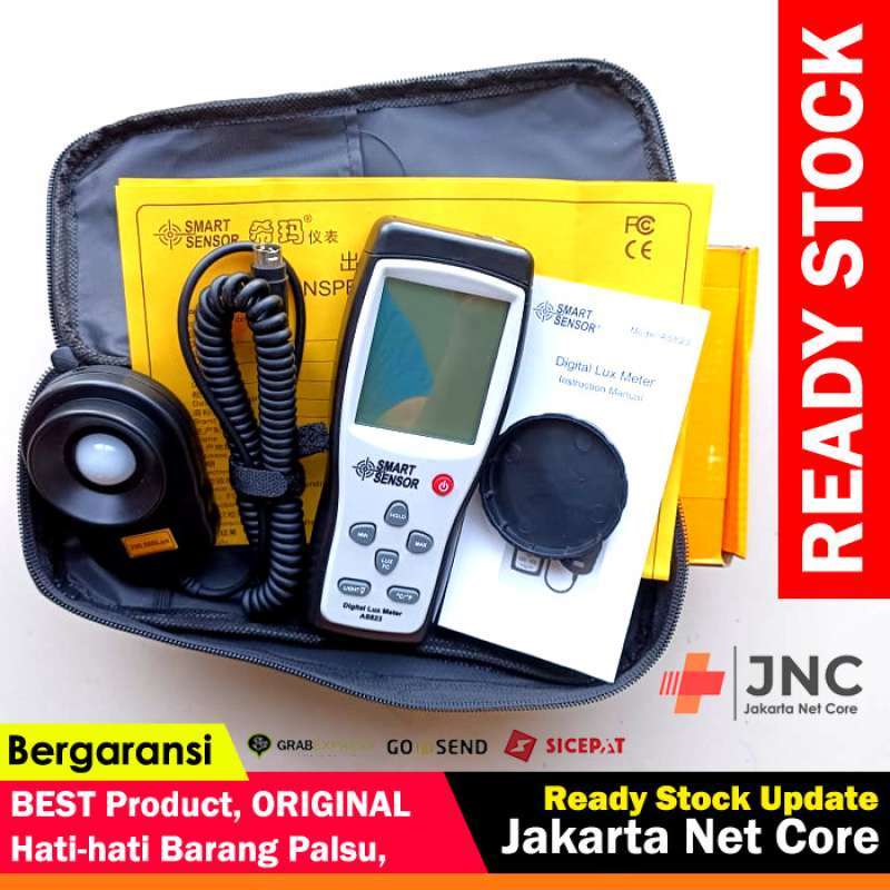 Promo Lux Meter Smart Sensor As823 / As-82 Sertifikat Kalibrasi Light ...