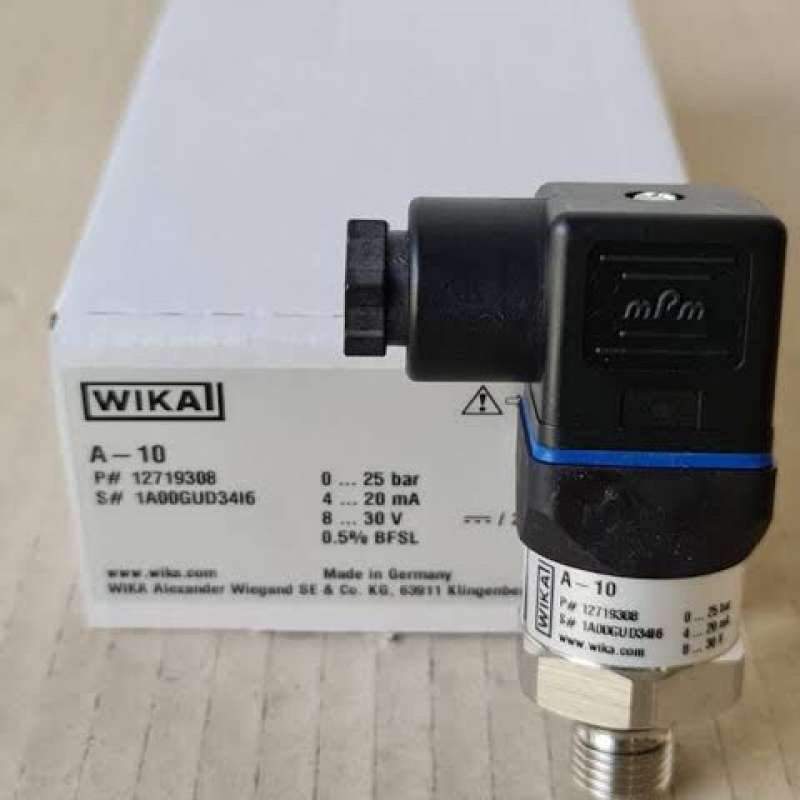 Promo Pressure Transmitter Wika A-10 25 Bar Diskon 23% Di Seller ...