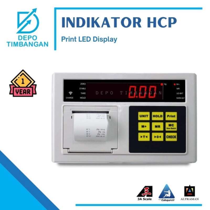 Promo Quattro Hcp | Indikator Timbangan Digital Dengan Built-in Printer Diskon 23% Di Seller ...
