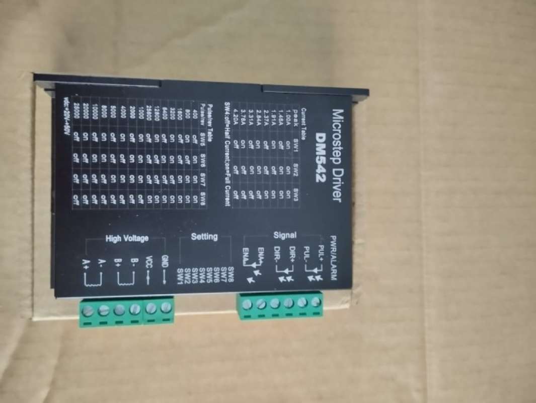 Promo Hanpose Dm542 Motor Driver Dm542 Stepper Motor Nema 17 Nema 23 Nema 36 Diskon 23% Di ...