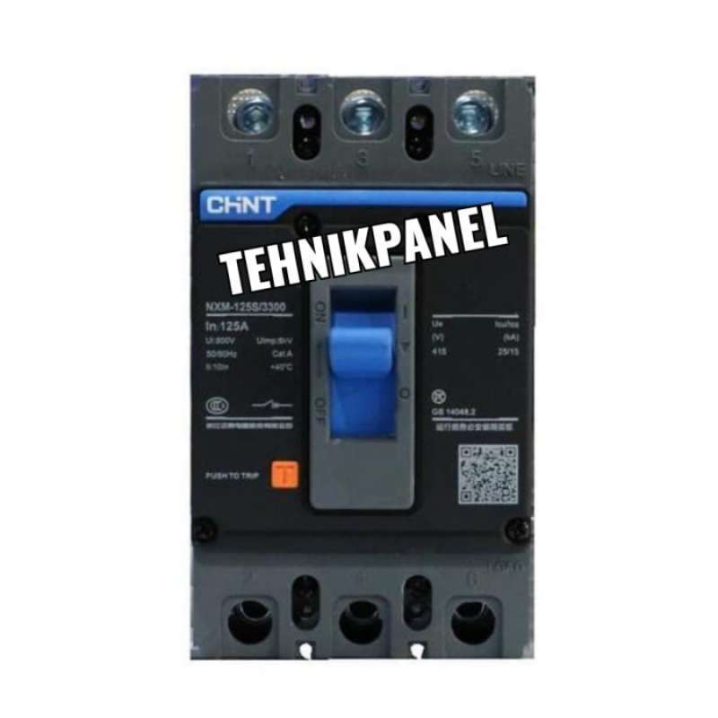 Promo Mccb Breaker Nxm-125s 125a 3p 25ka Chint Diskon 23% Di Seller Darmaroca - Cengkareng Barat ...