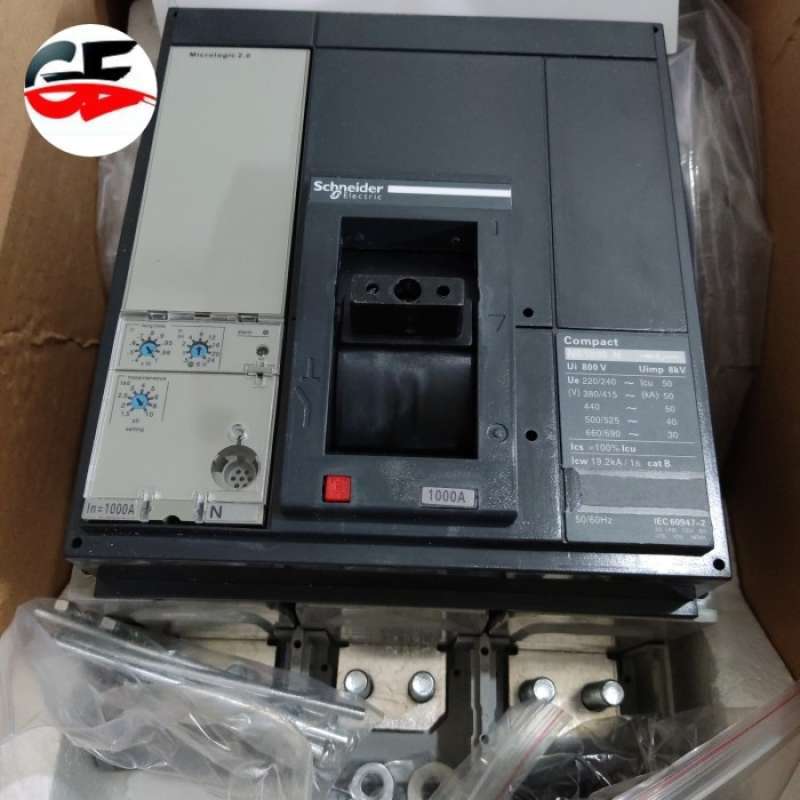 Promo Mccb Ns1000n 1000a 3 Pole / 3p / 3 Phase Ns 1000 N Schneider ...