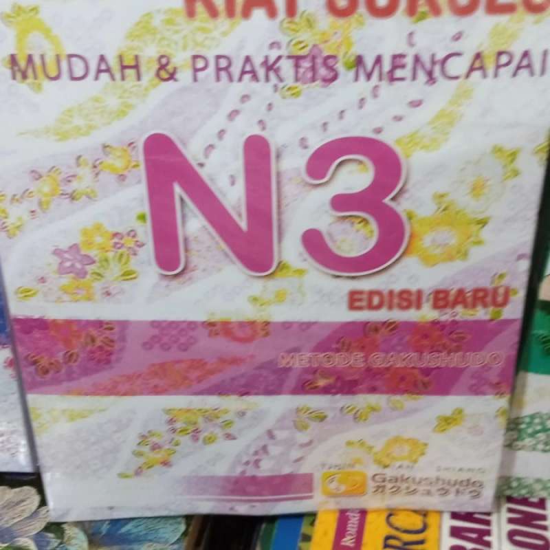Promo Mudah Belajar Bhs Jepang (n3) By Gakushudo Diskon 23% Di Seller ...