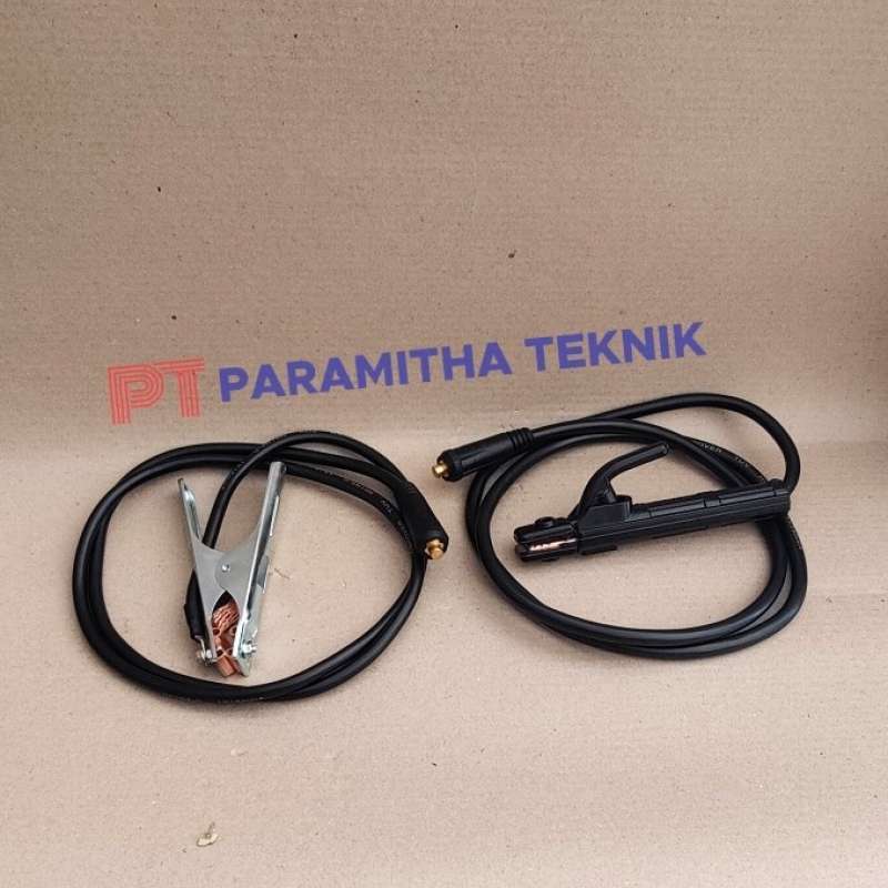 Promo Paket Tang Las Stang Massa Kabel 2 Meter / Inverter Welding Set 2 ...