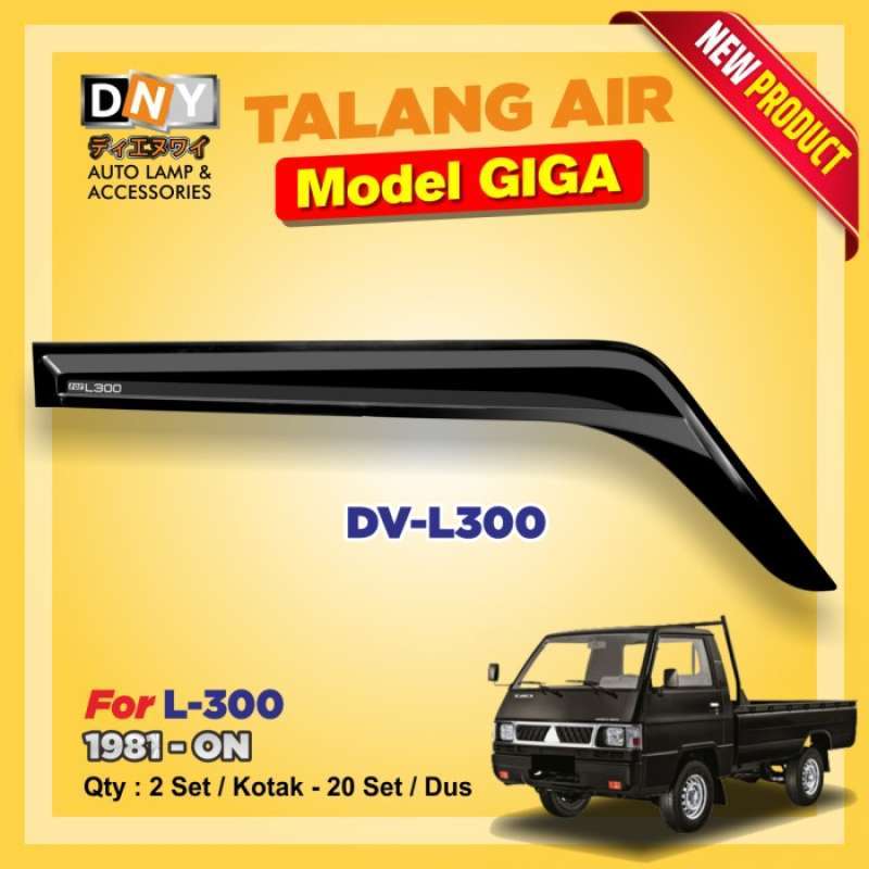 Promo Talang Air Model Giga L-300/ Door Visor Injection High Quality ...