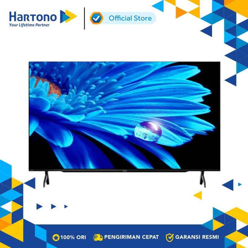 Jual Sharp 42 Inch 4k Uhd Frameless Google Tv 4t-c42fk1i Di Seller ...