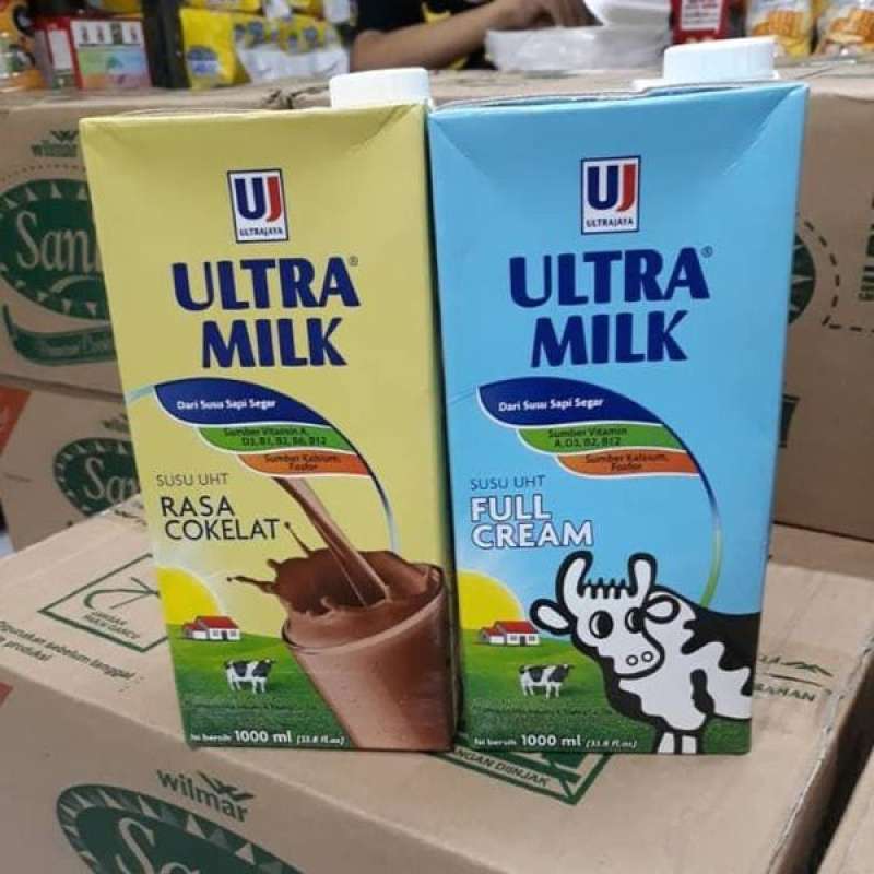 Jual 1 Karton Ultra Milk Uht 1000ml Isi 12pcs Di Seller Tokomakmur ...