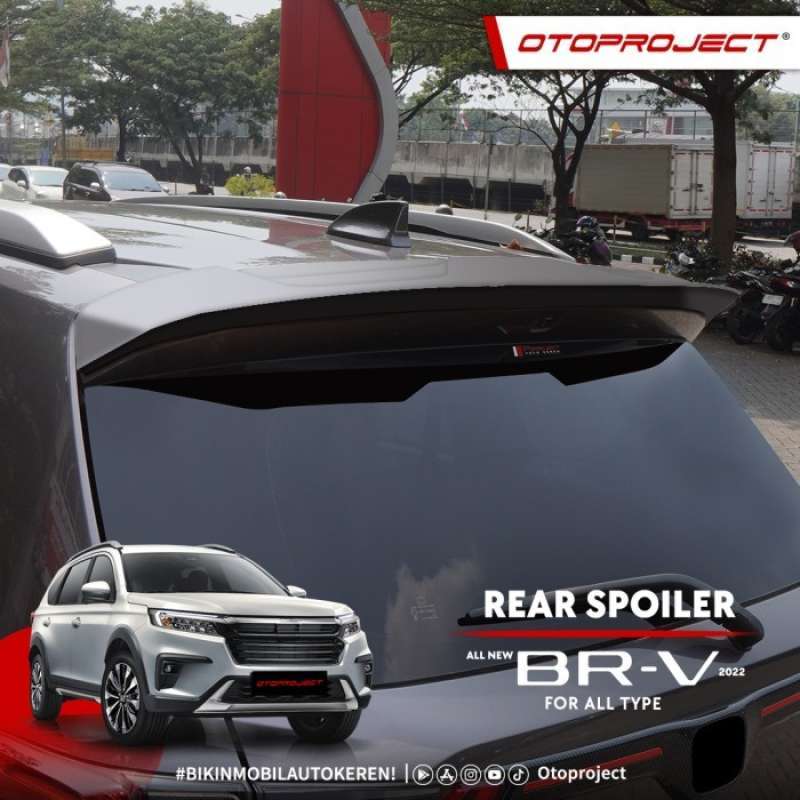 Promo Otoject Rear Spoiler Mobil Brv 2022 2023 Non Painting Diskon 23% ...