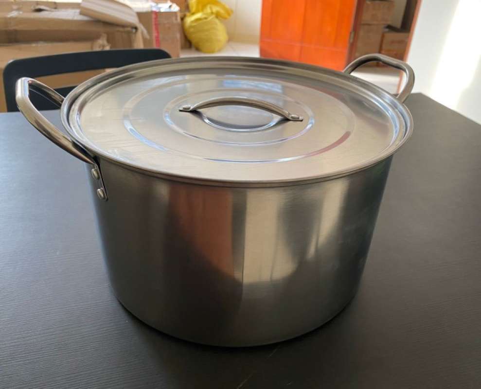 Jual Panci Stock Pot Stainless Tebal Masak Sayur Sop Kuah Bakso Mie ...