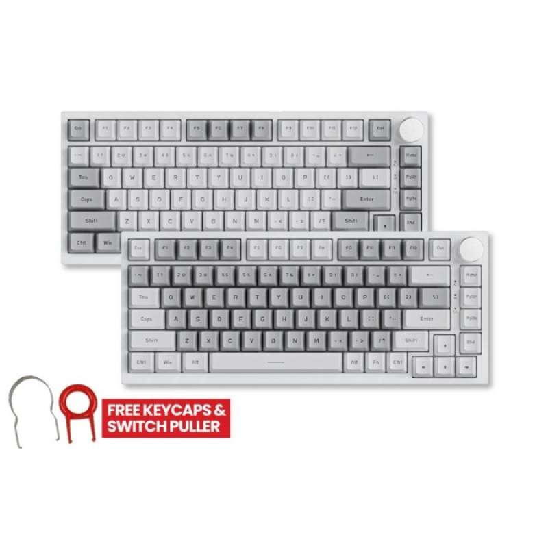Promo Ajazz Ak820 Dual Tone 75% Gasket Mount Mechanical Gaming Keyboard ... Promo Ajazz Ak820 Dual Tone 75% Gasket Mount Mechanical Gaming Keyboard ...