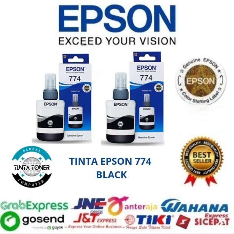 Jual Tinta Epson 774 Black Original Di Seller Gtt Computer - Gtt ...