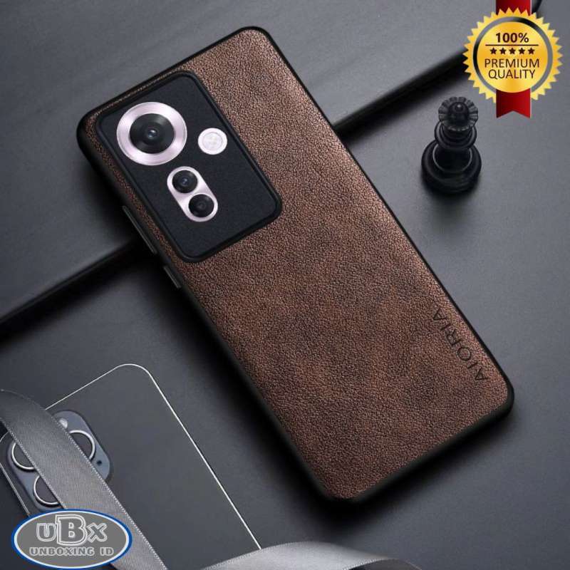 Jual Casing Oppo Reno 11f Case Slim Leather Premium Softcase Di Seller ...