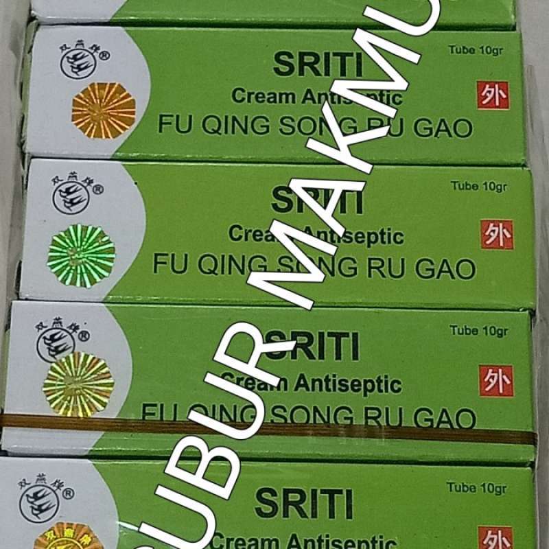 Promo Salep Sriti Cream Antiseptic Fu Qing Song Ru Gao Diskon 33% Di ...