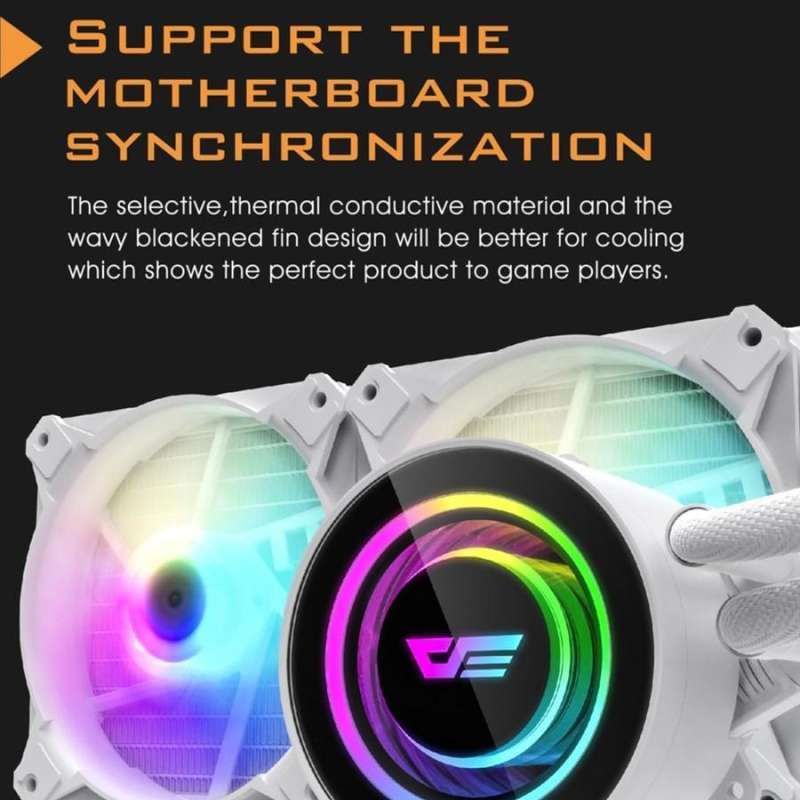 Jual Aigo Darkflash Twister Dx240 - Argb Liquid Cpu Cooler - Hitam Di ...